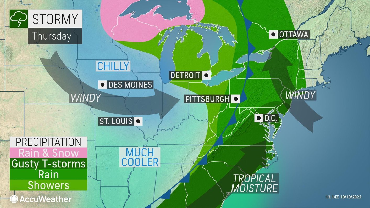 Major cold blast brings the coldest air of the season to parts of the U.S.