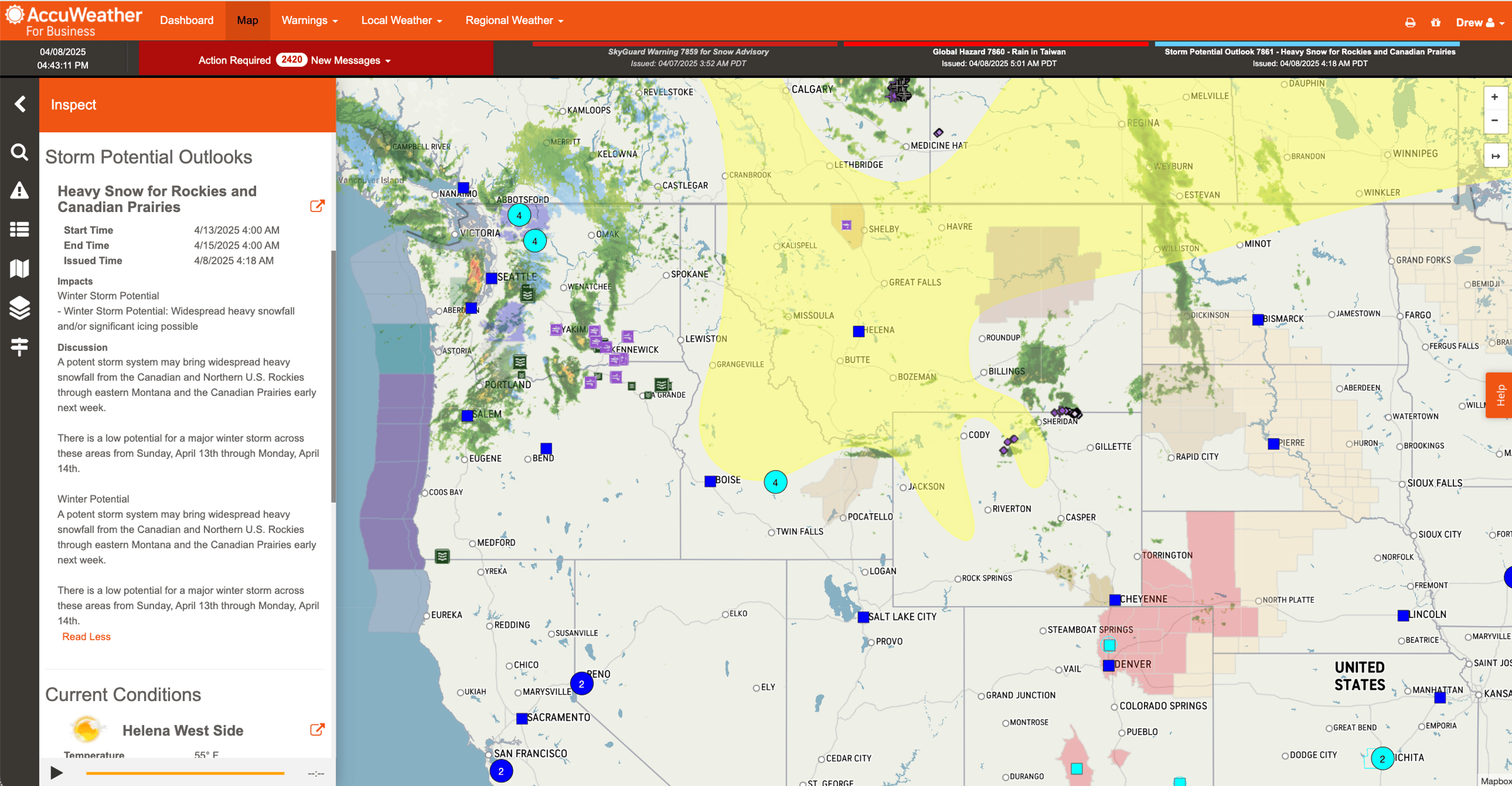 Business Weather Forecasting Services | AccuWeather Forecasting