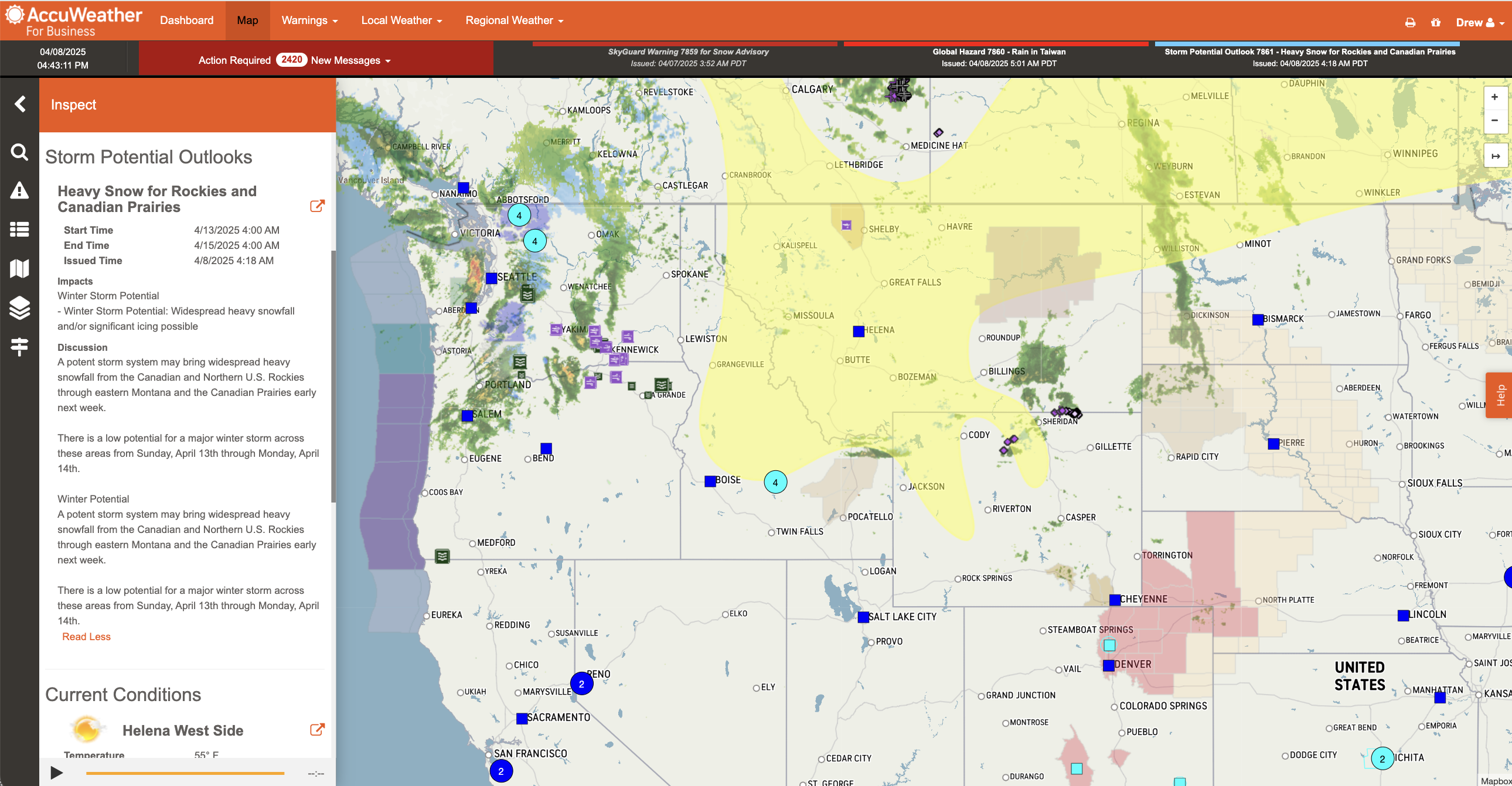 Business Weather Forecasting Services | AccuWeather Forecasting