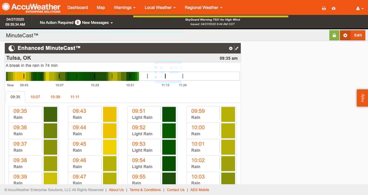 AccuWeather for Business: Get to know the Portal