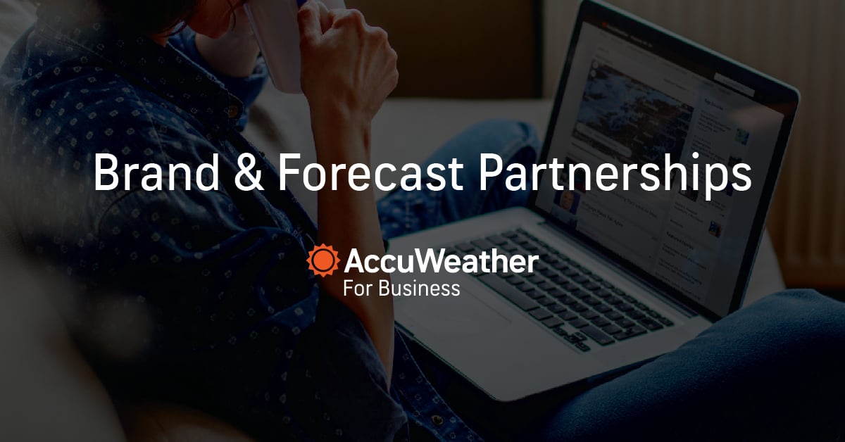 AccuWeather Brand & Forecast Partnerships