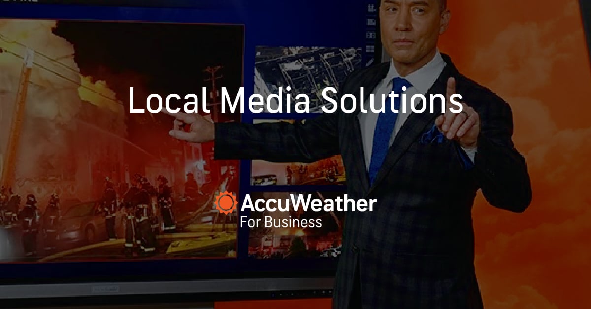 Local Weather Forecast & Media Services | AccuWeather For Business