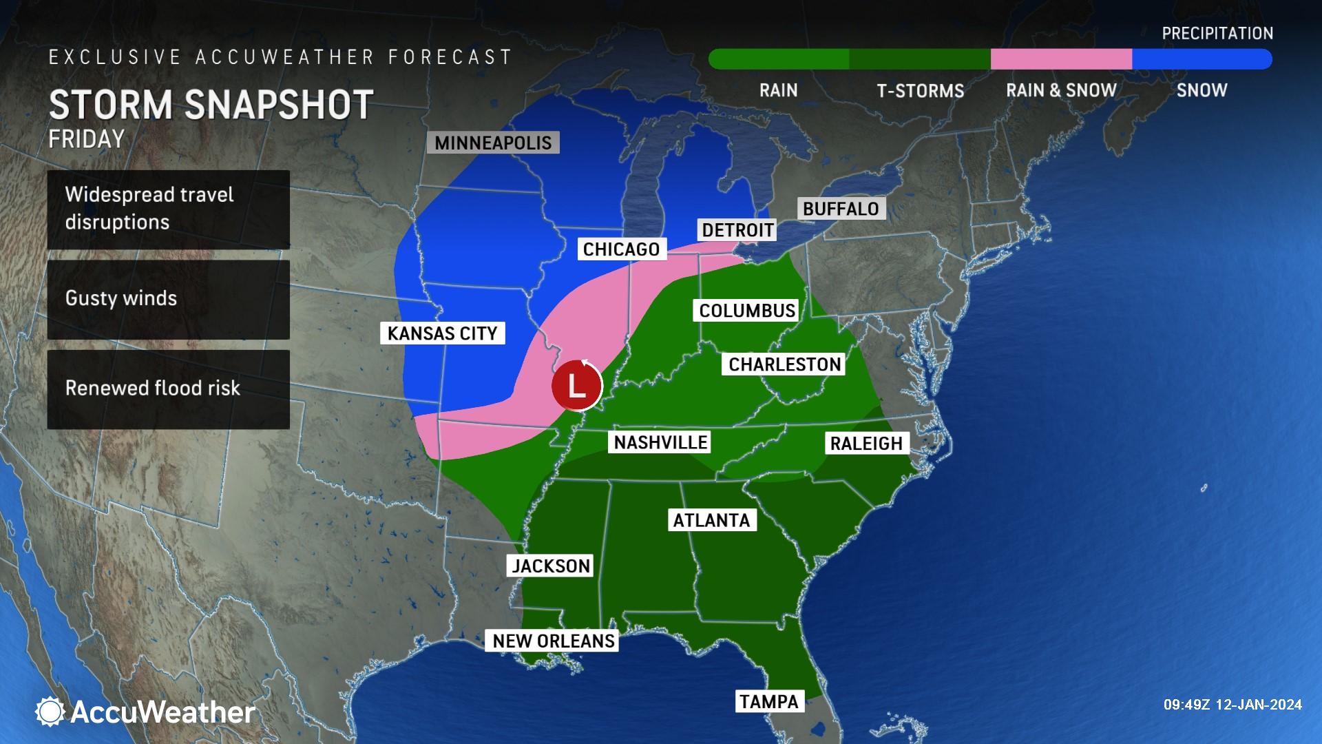 Powerful Storm Threatens Businesses with Blizzard Conditions and Severe ...