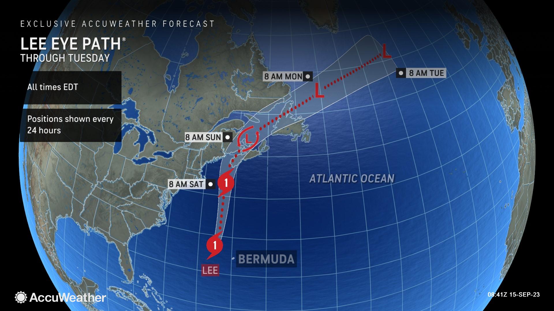 Businesses will begin to see the impacts of Hurricane Lee this weekend